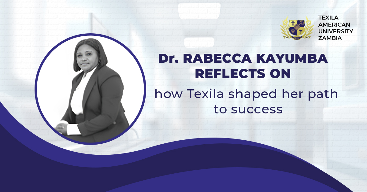 How Texila Shaped Dr. Rabecca Kayumba’s PhD Journey
